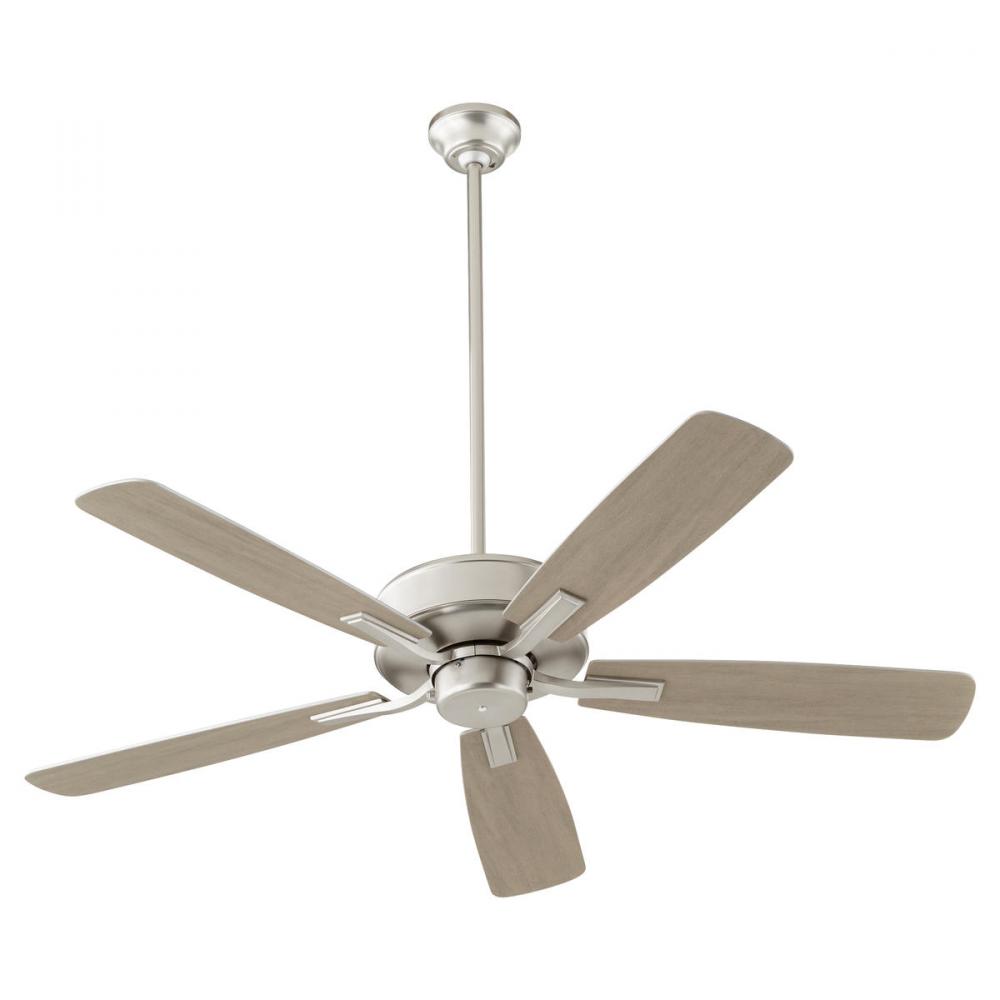 OVATION 52" 5BL FAN - STN : 9LXQR : Satin Nickel : .56/.42/.26 ...